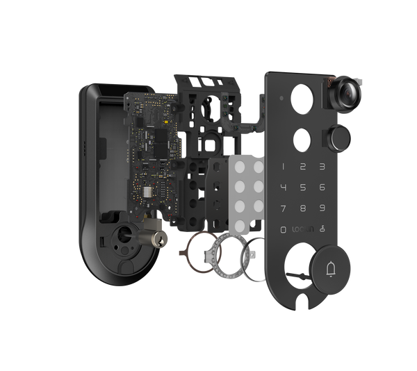 Lockin Veno Pro | All-in-one smart lock, camera, and intercom system ...